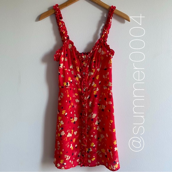 Realisation Par | Dresses | Nwt Realisation Par The Julia Dress Rouge ...